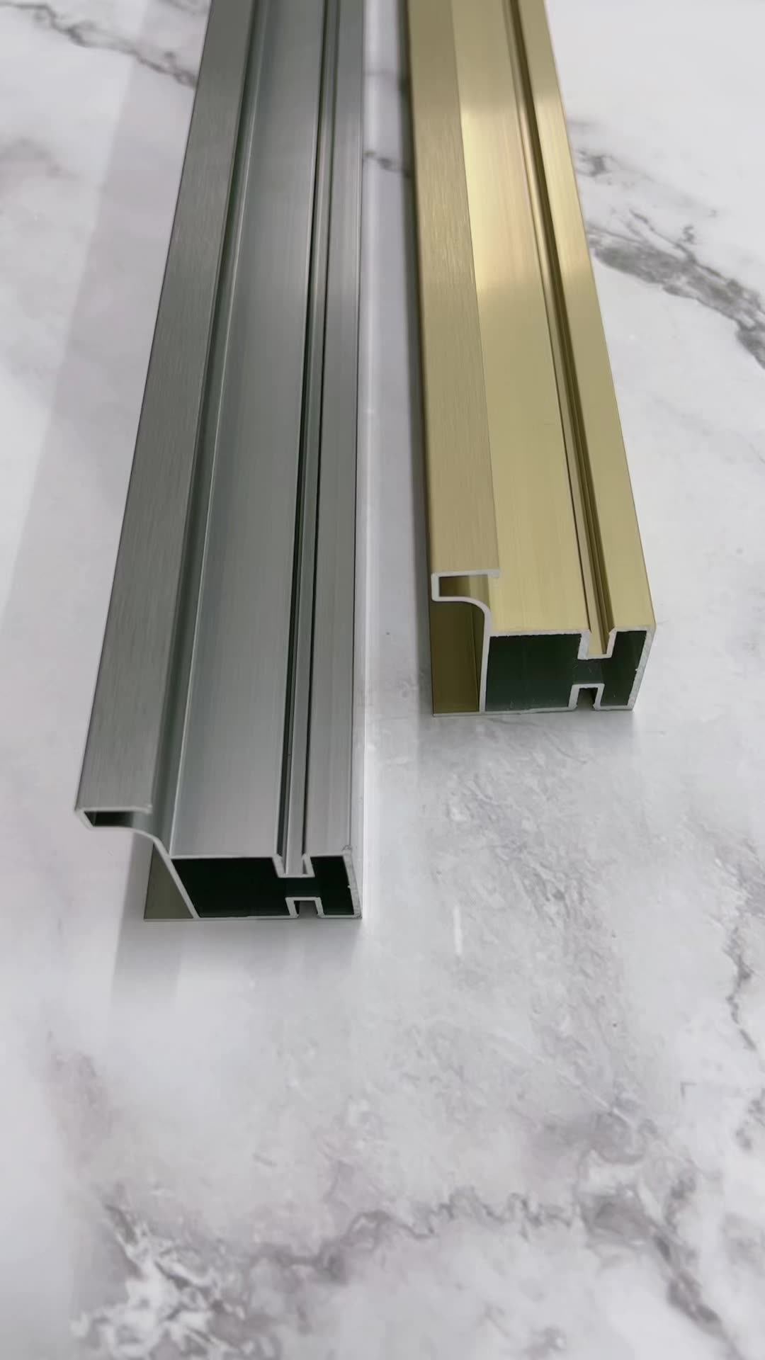 Aluminium Kitchen Handless Rail System C J L Gola Profile Handle Gola ...