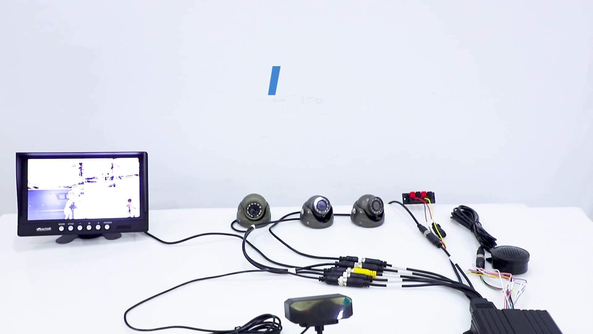 Din Mobile Mdvr 4g Adas Hd Cameras Tracking Commercial Vehicle Dvr 4ch ...