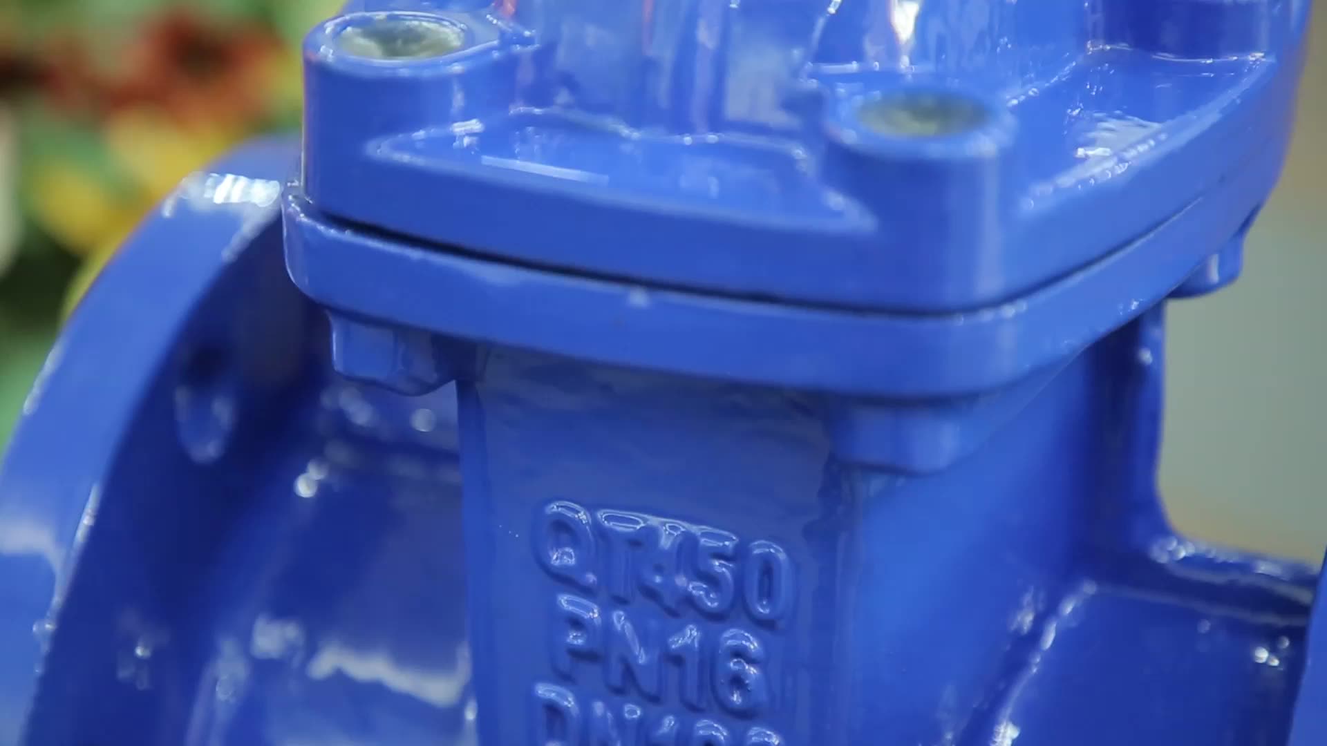 Gaote Pn10/pn16/pn25 Iron Steel Flange Resilient Seated Sluice Valvegate Valves Oem Odm Service ...