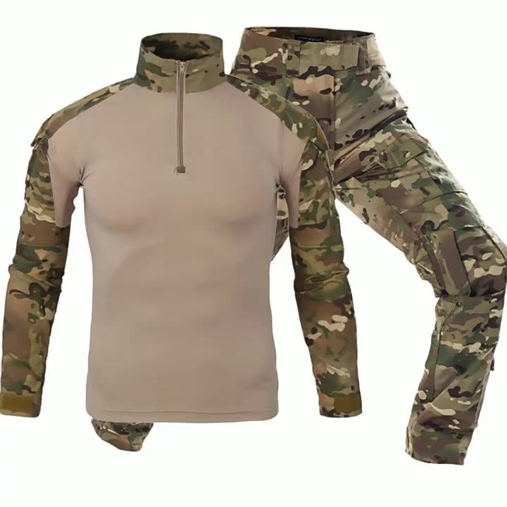 Gag G3 Rip-stop Multicam Combat Frog Suit Camouflage Long Sleeve ...