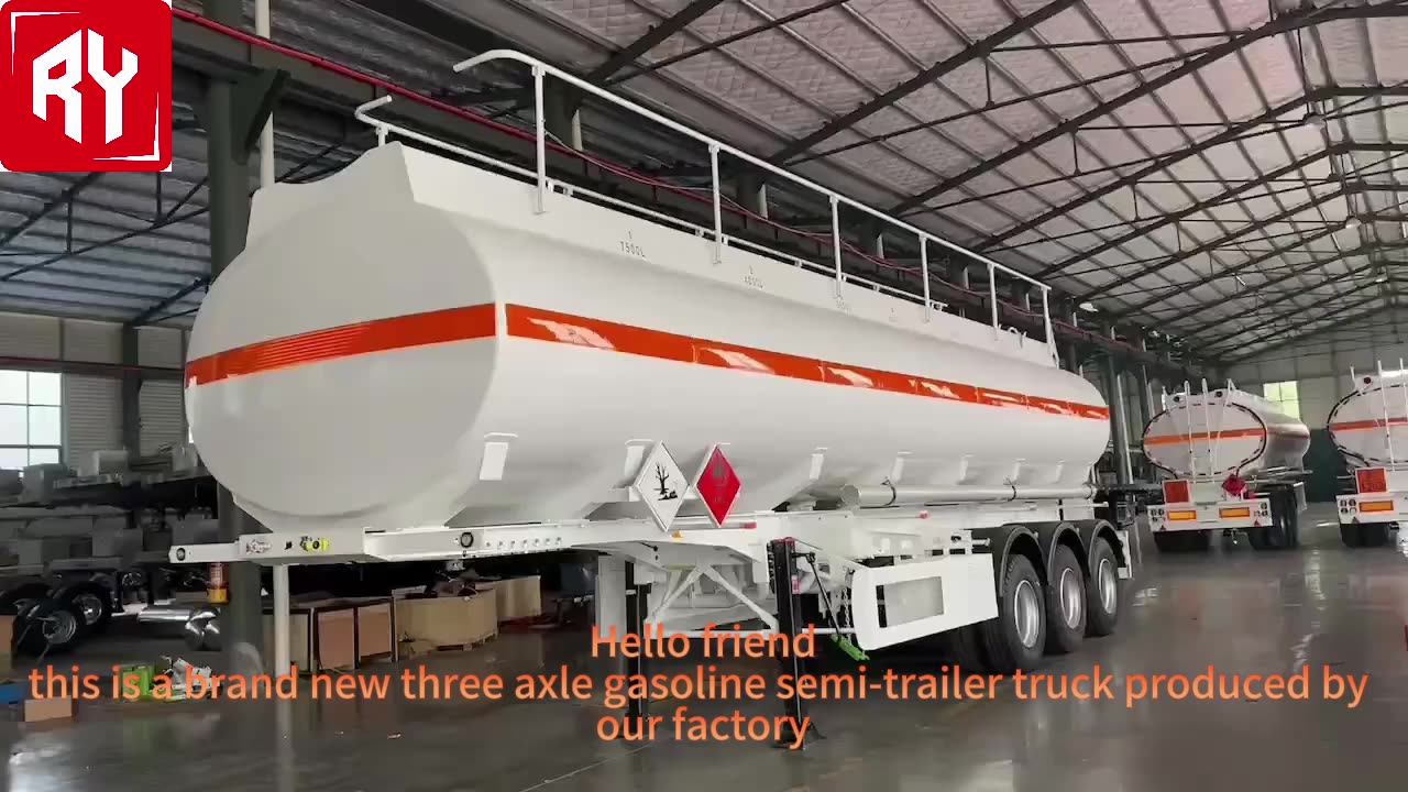 High Quality Fuel Tanker Truck 30000 Liter 40000 Liter 45000 Liter Fuel Tank Semi Trailer Tank ...