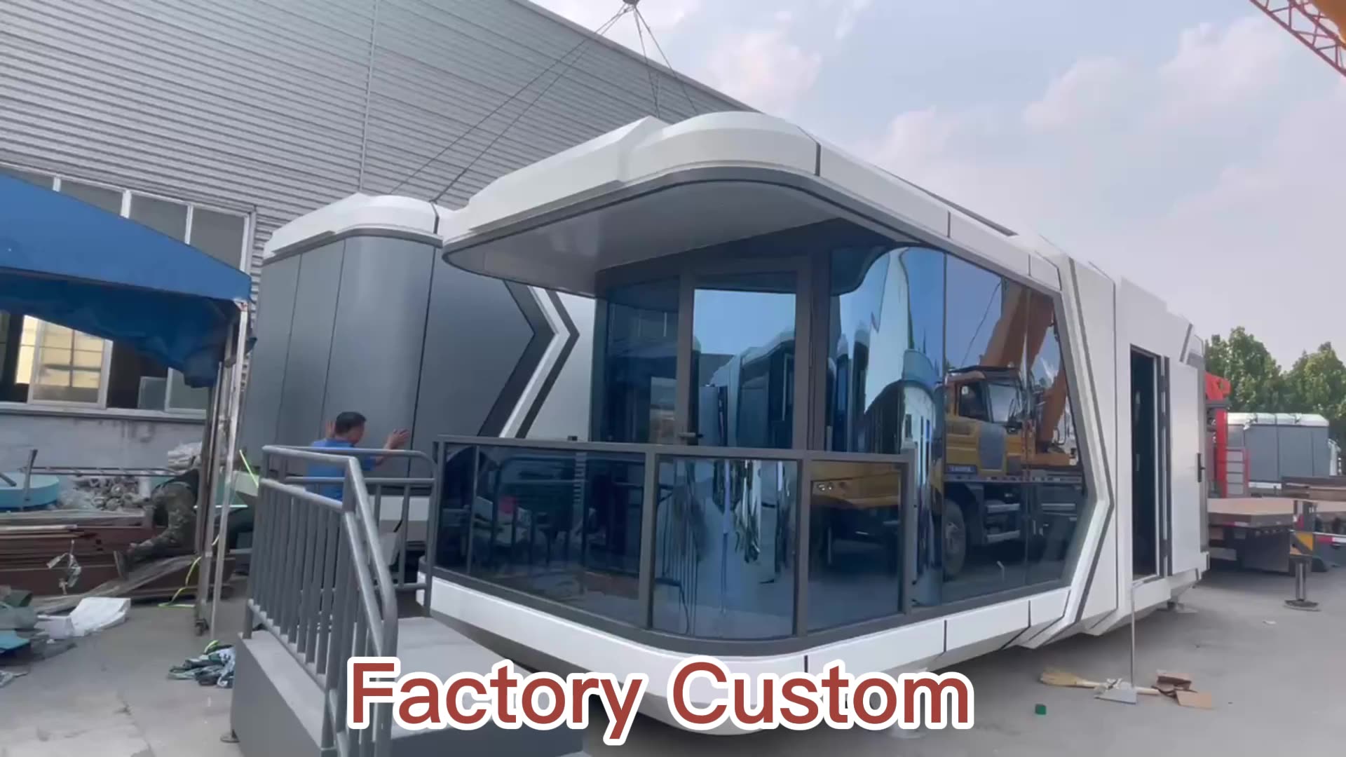 Warehouse Prefab Mobile Homes Modular Container Tiny House Luxury Full ...