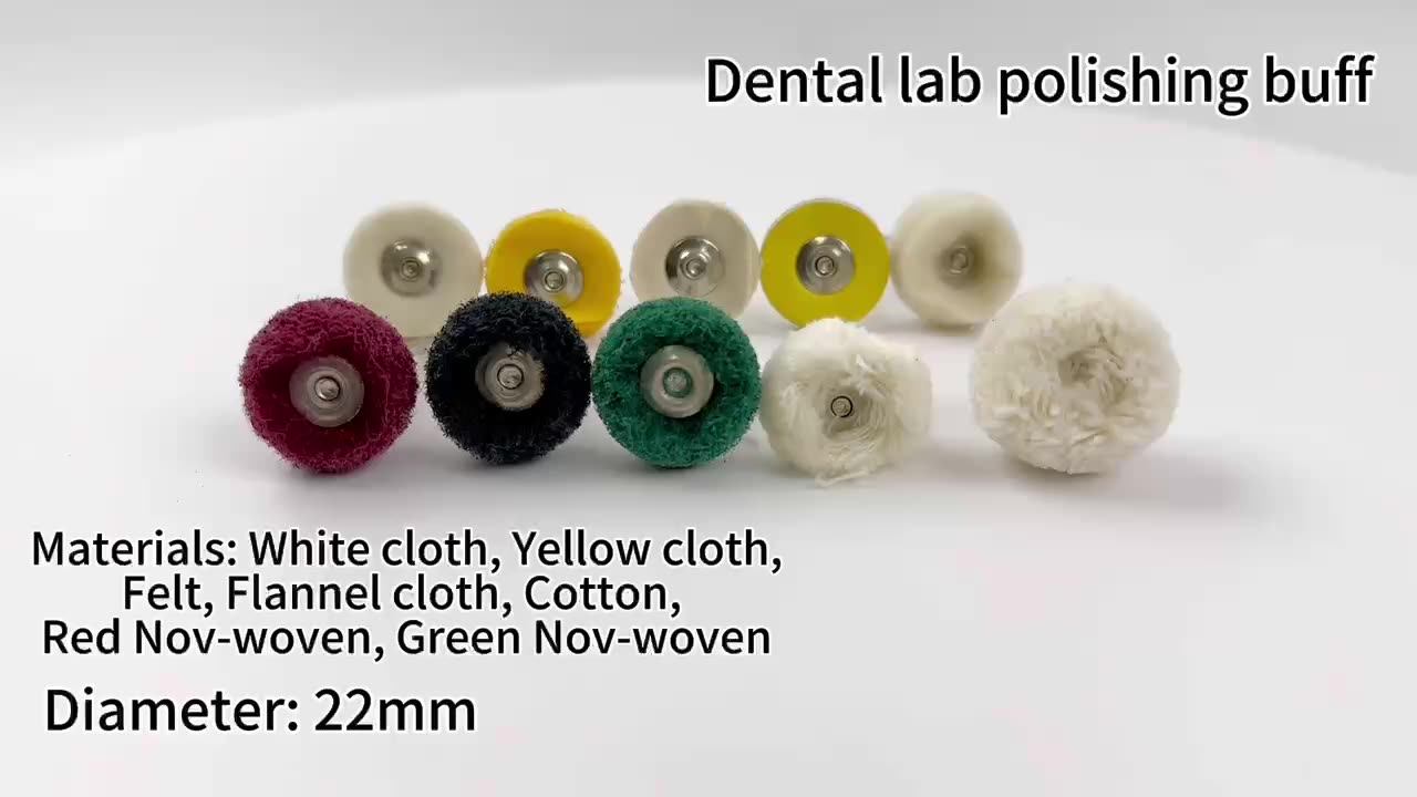 Dental Tools Laboratory Polishing Brush Wheel Buffs 10mm 12mm 14mm ...