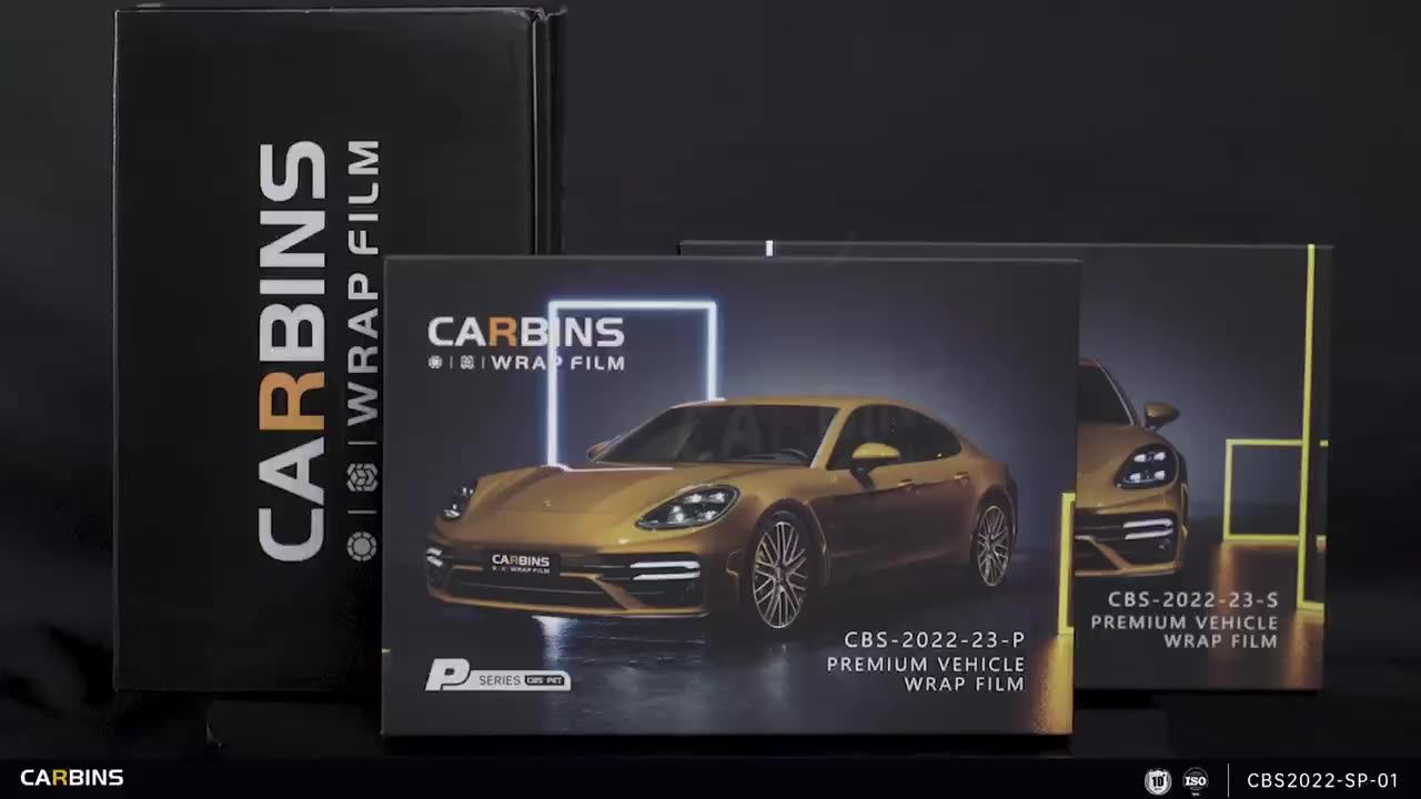 Carbins 2023 Color Vinyl Wrap Sample Book Swatchs Free Shipping ...