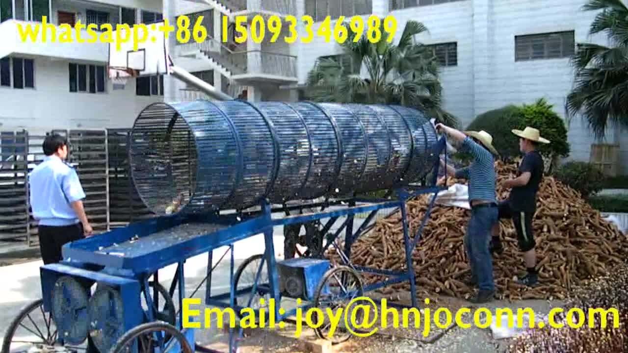 4-10t/h Cassava Skin Peeling Machine /electric Cassava Processing ...