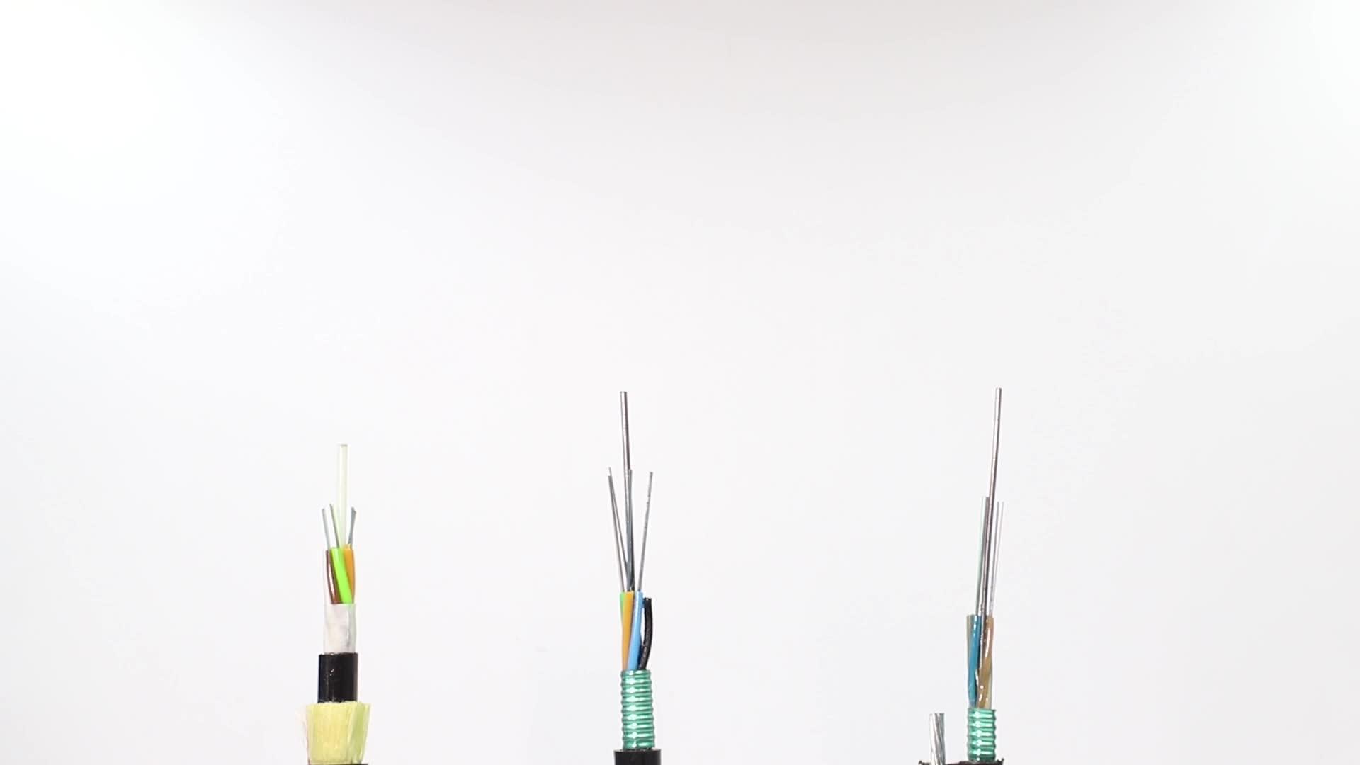 12 Core Single Mode Photoelectric Composite Power Fiber Optic Cable ...