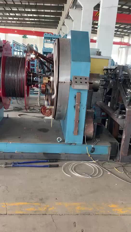 Square Pile Steel Wire Cage Welding Machine - Buy Cage Welding Machine ...