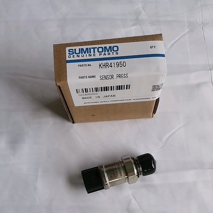 Genuine Excavator Parts Hydraulic Oil Pressure Sensor 50mpa For Sh200-5 ...