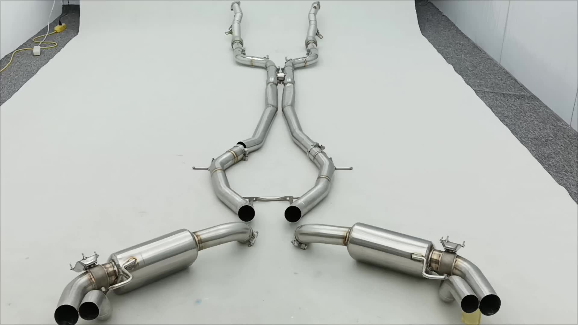 Boska Stainless Steel Full Exhaust Downpipe Catback Exhaust For ...