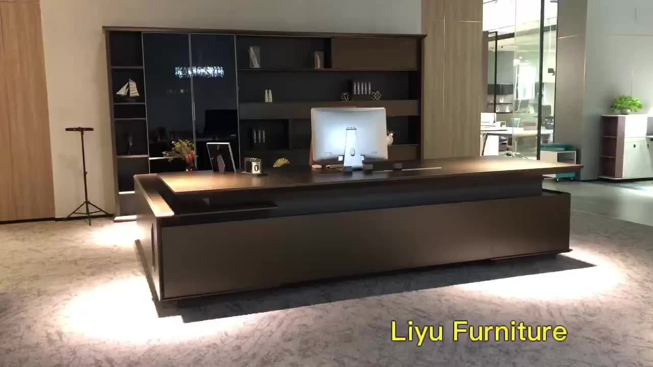 Liyu Furniture L-shaped Computer Computer Table Home Desks Ceo ...