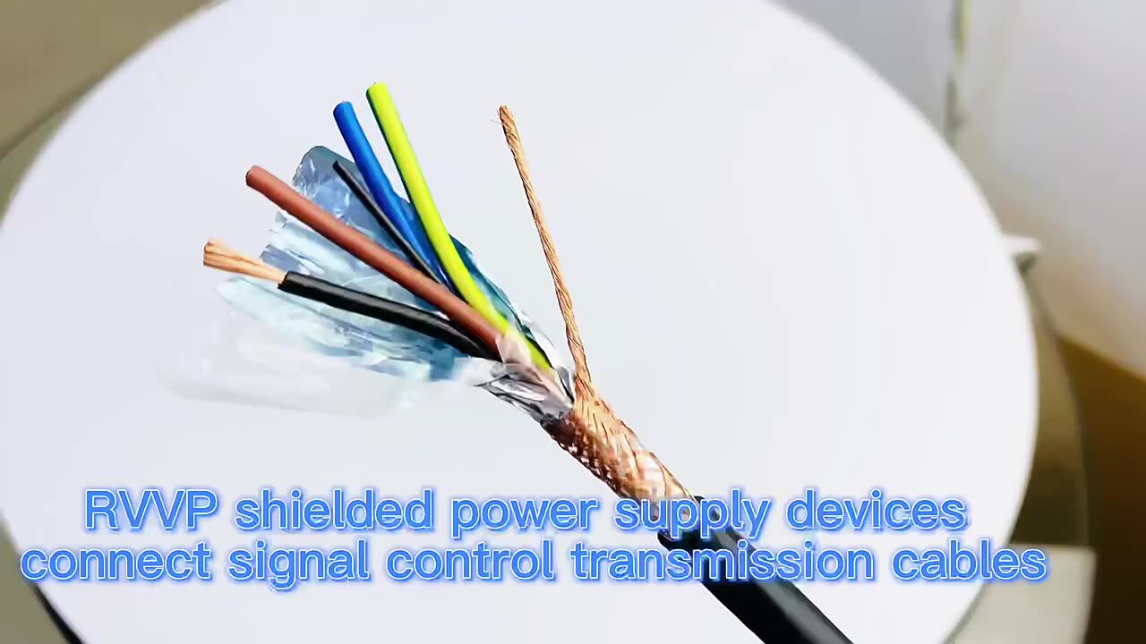 Rs485 Cable 3 Core Shielded Wire Signal Control Connection Power ...