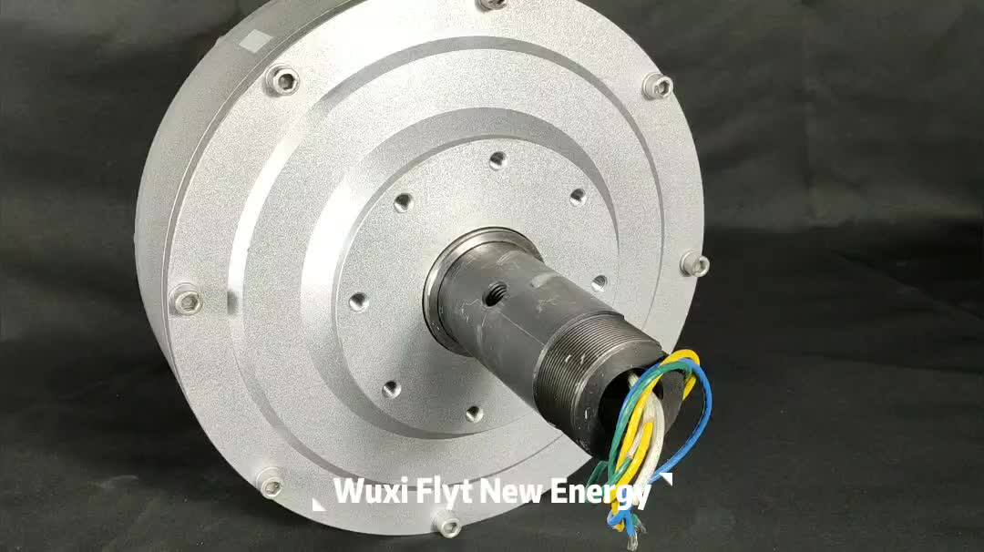 China 5000w 5kw 70rpm 100rpm Low Rpm Low Torque Low Weight Coreless ...