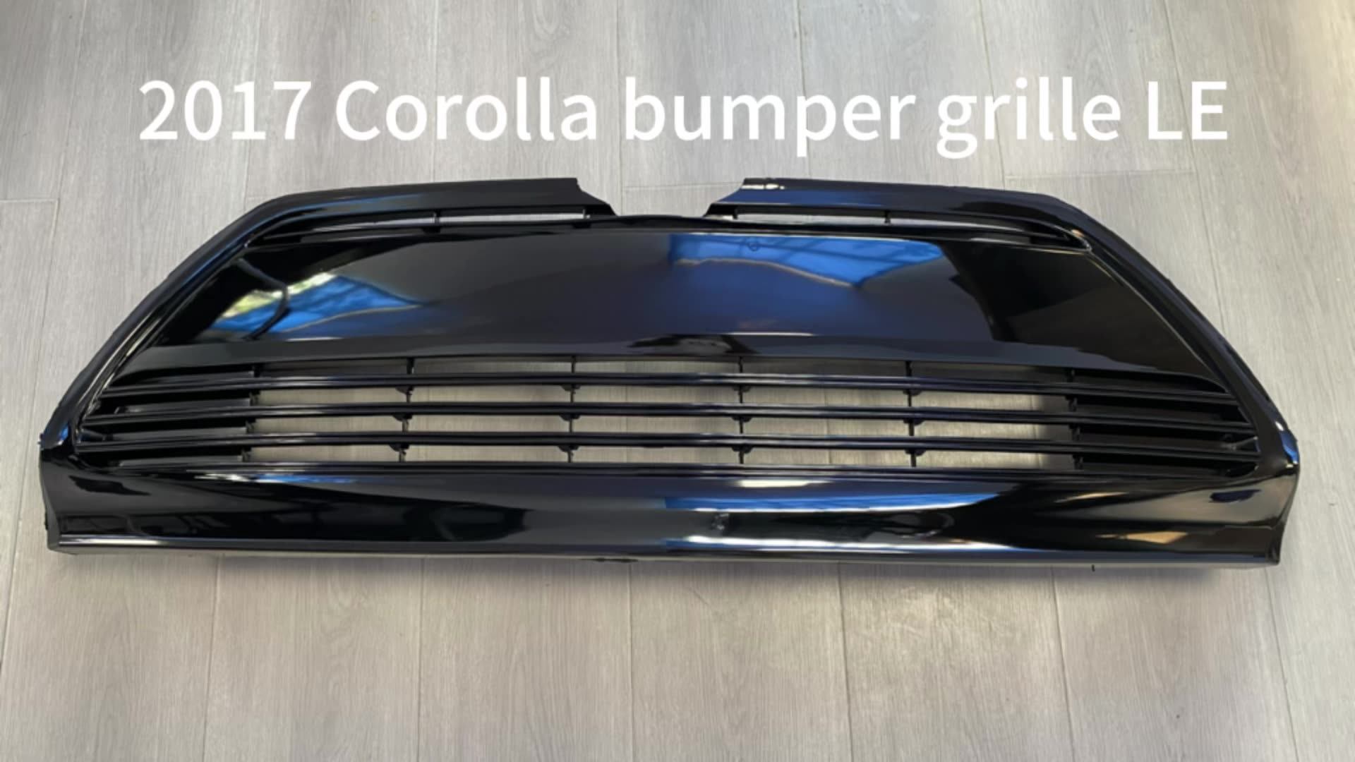 Corolla Body Kits Front Bumper Lower Grill For 2017 2018 2019 Toyota ...