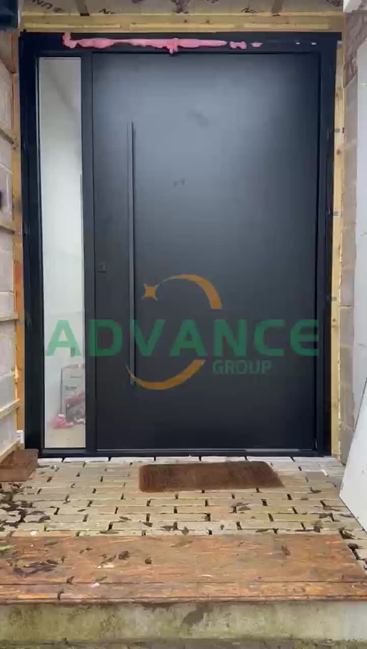 Customized 2024 Modern Metal Aluminum Pivot Front Entry Stainless Steel ...