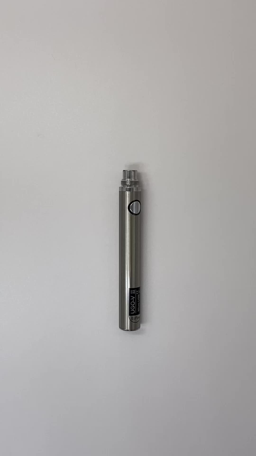 510 Thread Vape Carts Preheating Battery Ugo V2 Ecpow Vaporizer ...