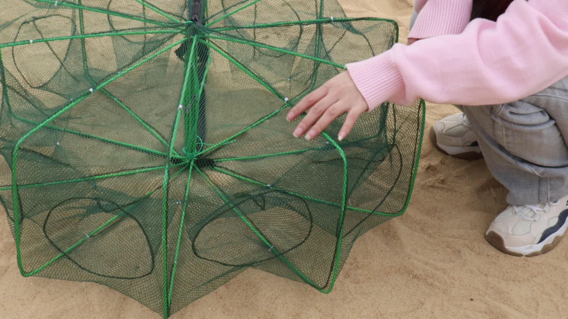 Aquaculture Trap Crab Cage Polygon Crayfish Fish Breeding Cast Fish Net ...