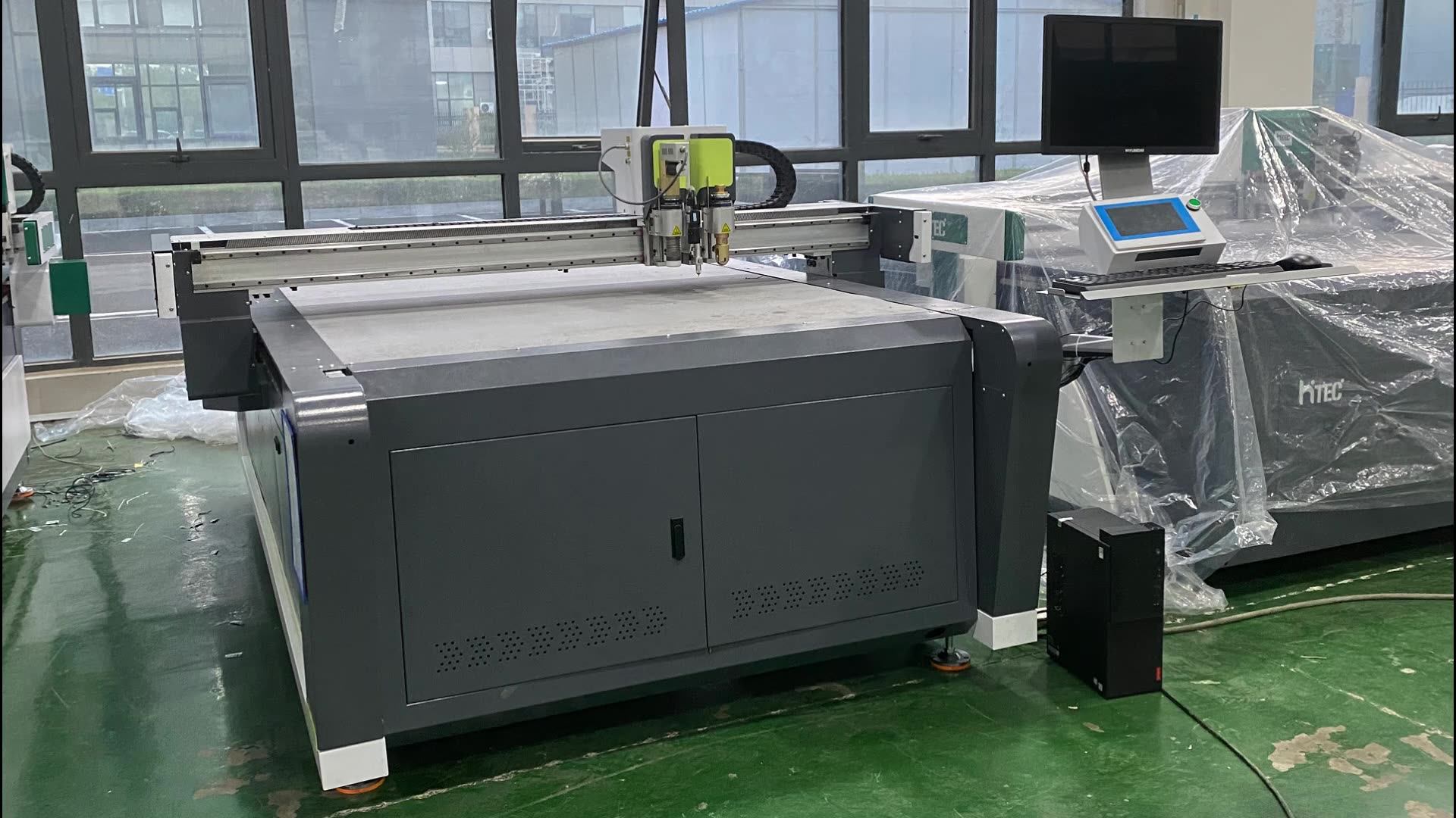 Tc 2024 New Automatic Cnc Corrugated Box Cardboard Digital Cutting ...