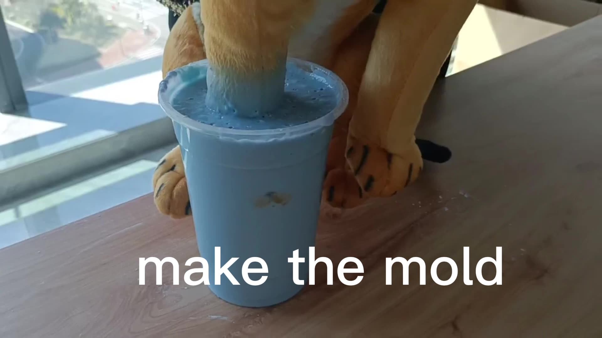 Wholesale Diy Clay Craft Pet Paw Casting Kit With Alginate Mould Powder ...