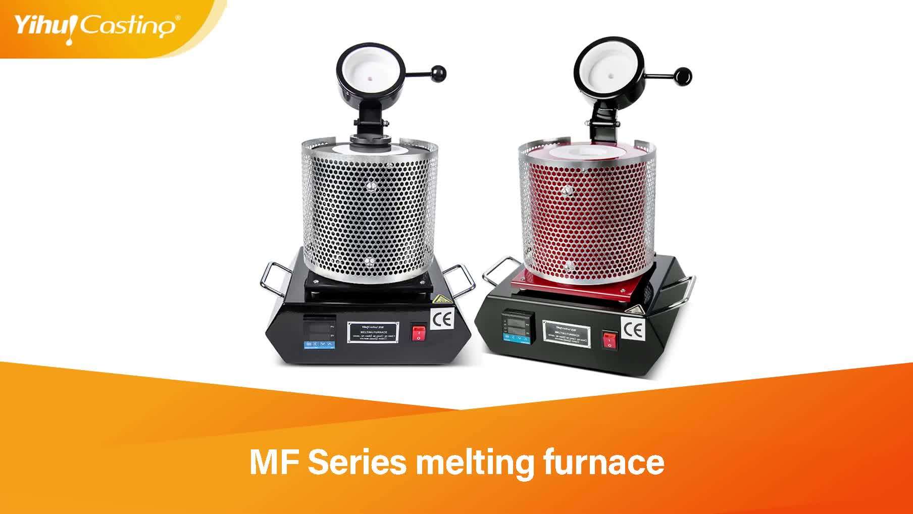 1150 Degree Mini Electric Melting Furnace Red Color Gold Furnace - Buy ...