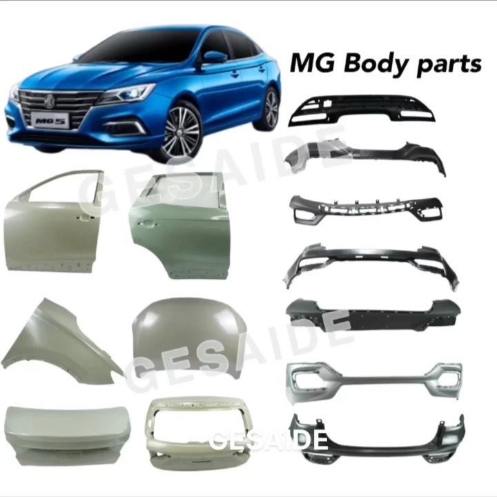 Auto Spare Parts Car Body Parts Rear Bumper Lip Spoiler Diffuser For Mg ...