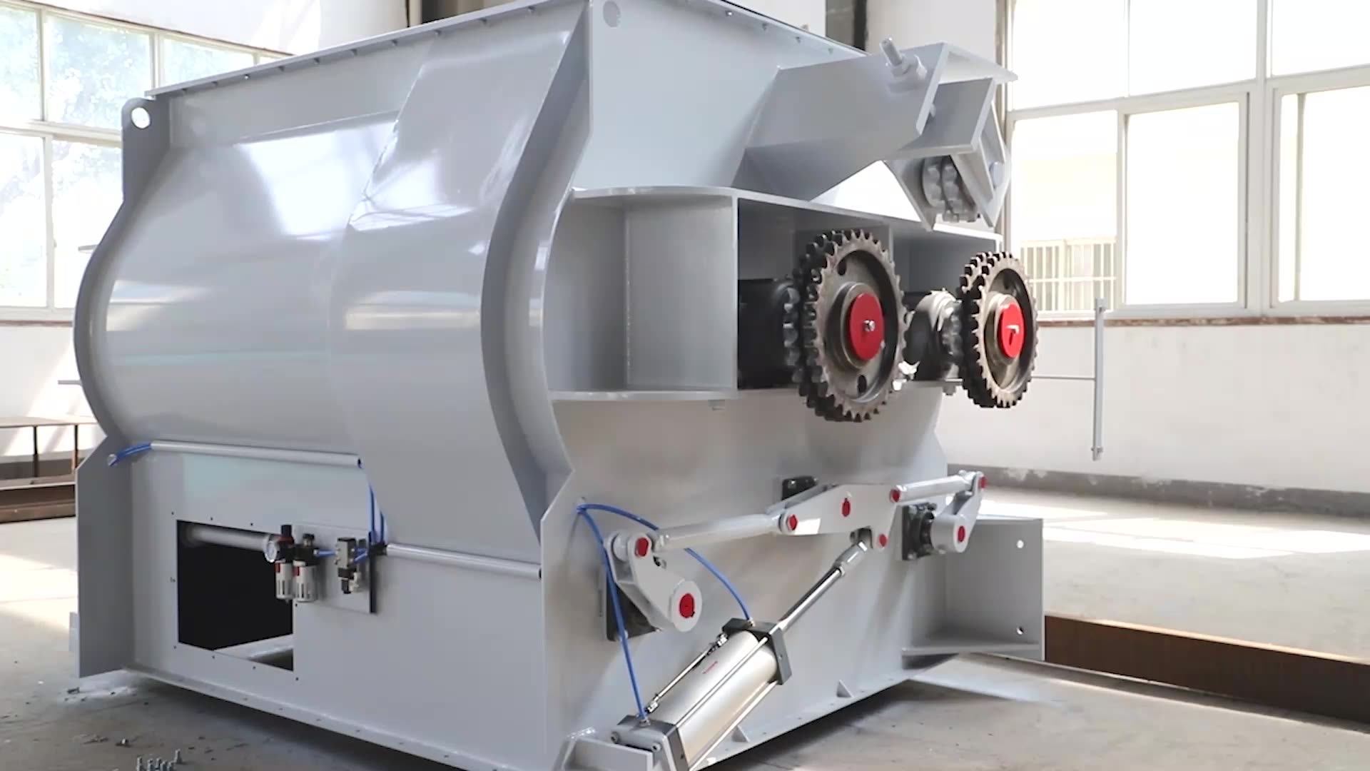 1 Ton Good Poultry Corn Flour Chicken Maize Powder Feed Mixing Machine ...