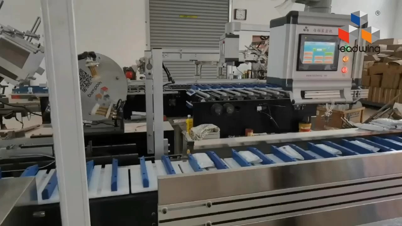 Automatic Cartoning Machine Paper Box Packing Machine For Food - Buy ...