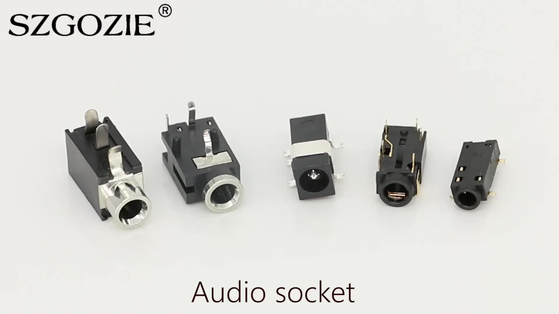 35mm Headphone Socket 6 Pin Smd/smt Earphone 3.5mm Audio Female ...