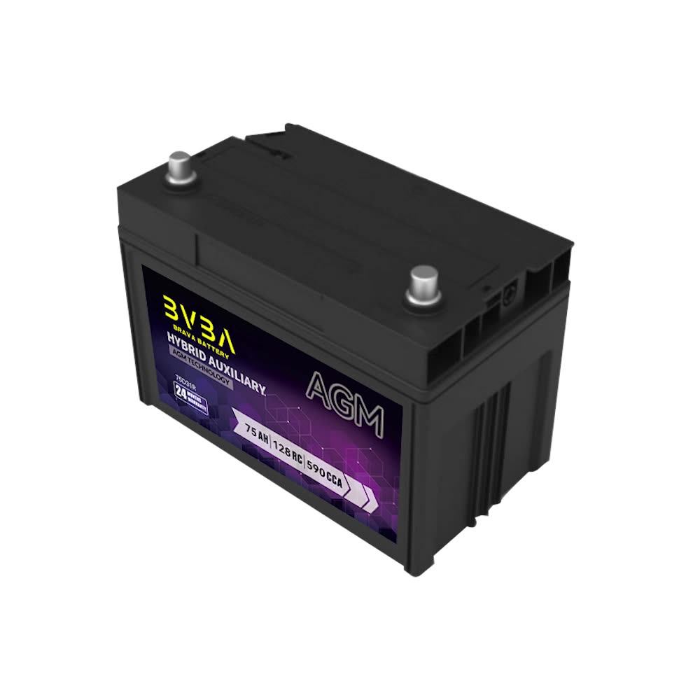 S55d23l 65ah 12v Lead Acid Car Batteries Agm Technology Hybrid ...