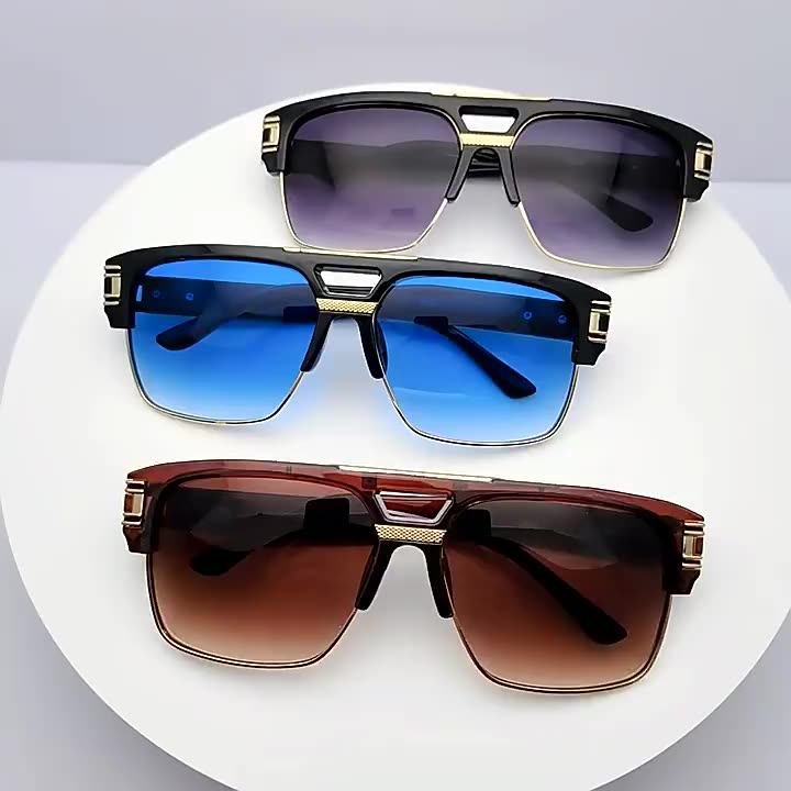 6626 Classic Luxury Men Sunglasses Glamour Fashion Brand Sun Glasses ...