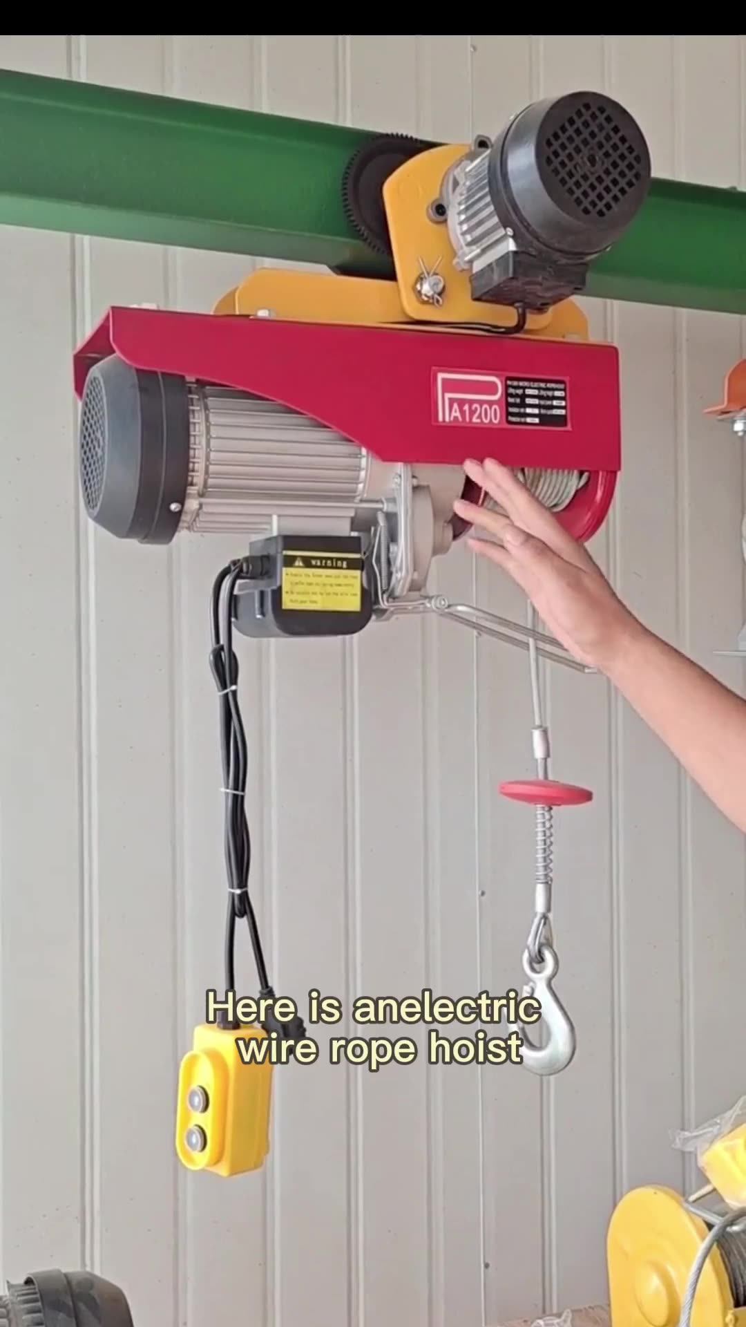 Jin Yang Hu Crane Pa Hoist Electric Hoist Trolley,Steel Wire Rope Crane ...