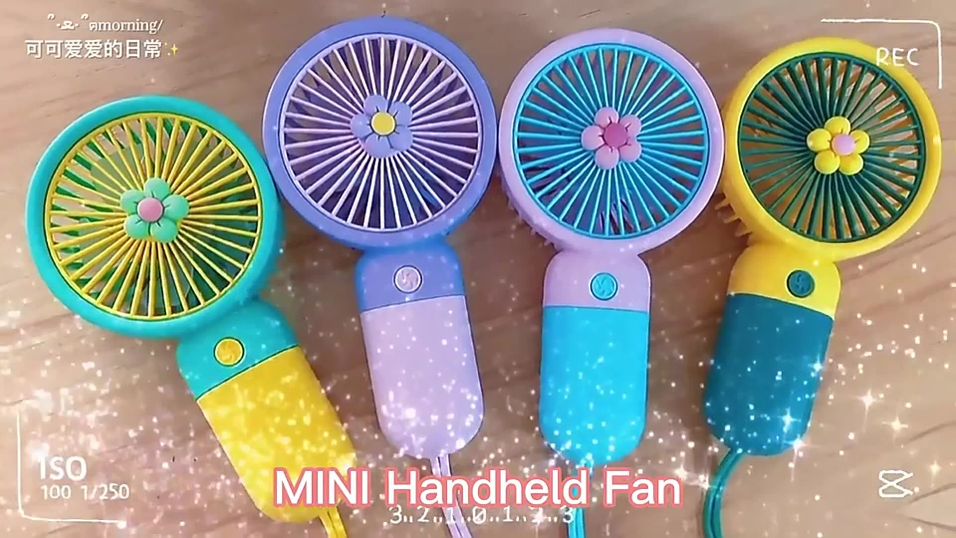 Creative Summer Desktop Outdoor Portable Fan Usb Charging Mini Handheld ...