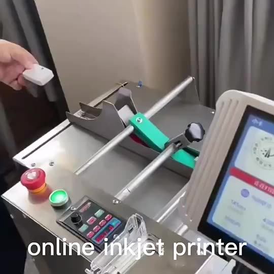 High Resolution Industrial Inkjet Printer Expiry Date Marking Printer ...