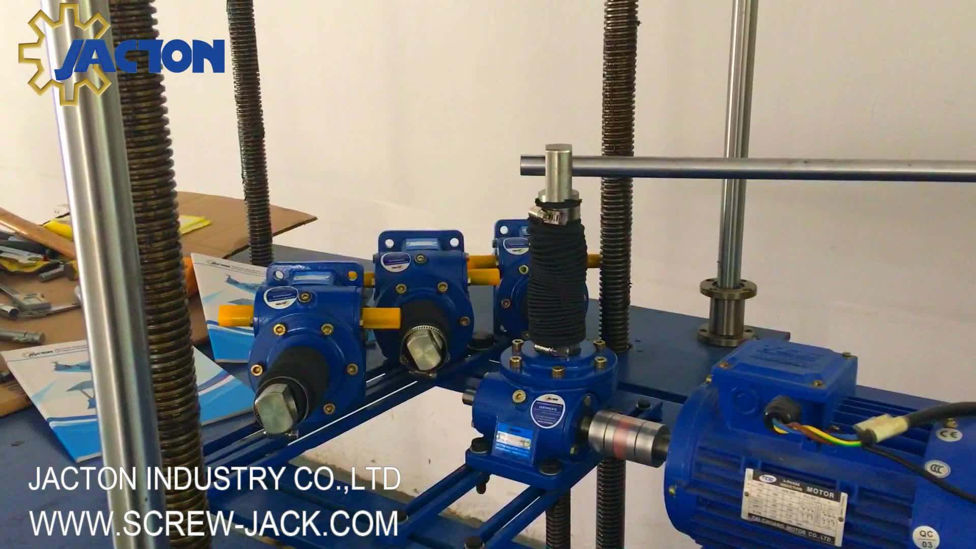 Usa Clients Buy Jtm25 2500kg Screw Jack Spindle Up 350mm Travel 25kn ...