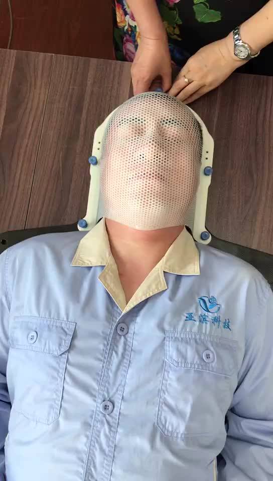 Standard Profile Frame Thermoplastic Radiotherapy Mask For Brain Tumor ...