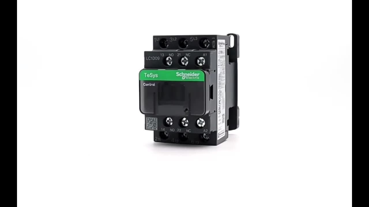 Electrical Magnetic Contactor Lc1d25m7c 3 Pole 25a 220vac 50/60 Hz Dc ...