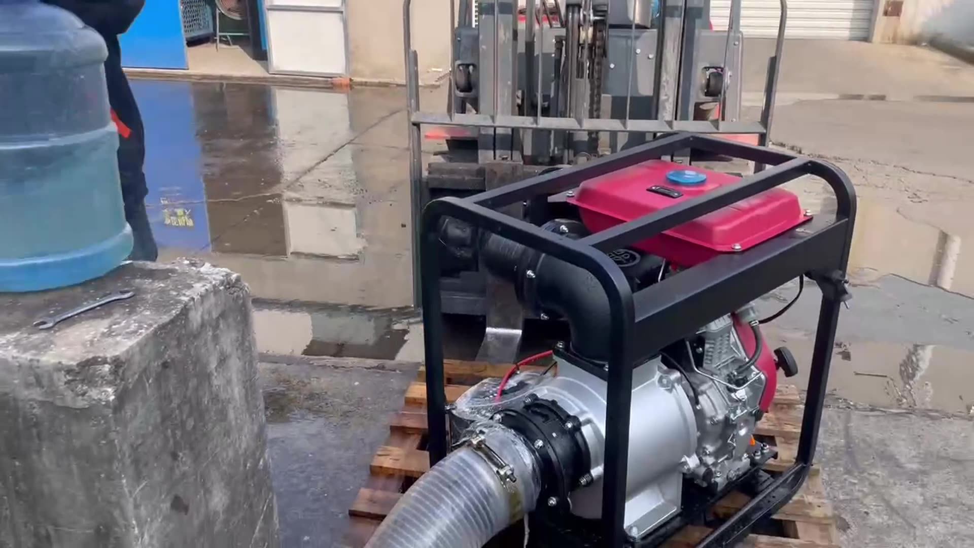 Bomba De Agua Diesel Tavas 2/3/4/6 Inch Yellow Cast Iron Twin Impeller ...