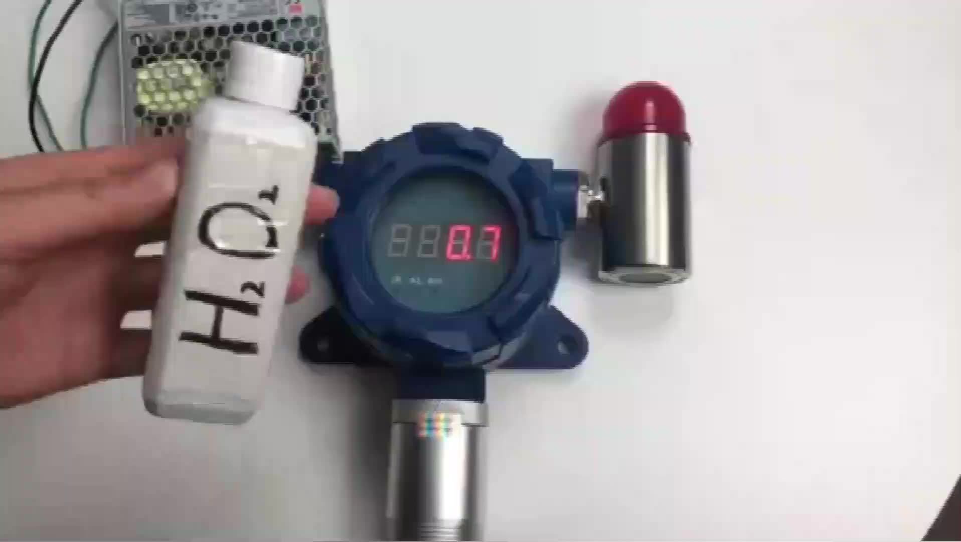 1000ppm Electronic Online Peroxyl H2o2 Gas Test Meter Lab Measuring ...