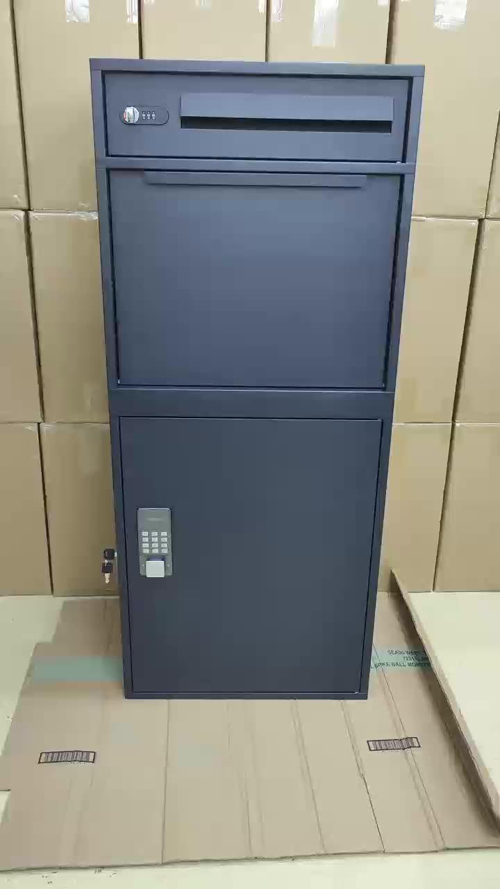 Custom Large Smart Letter Box Post Newspaper Drop Box Parcel Delivery ...
