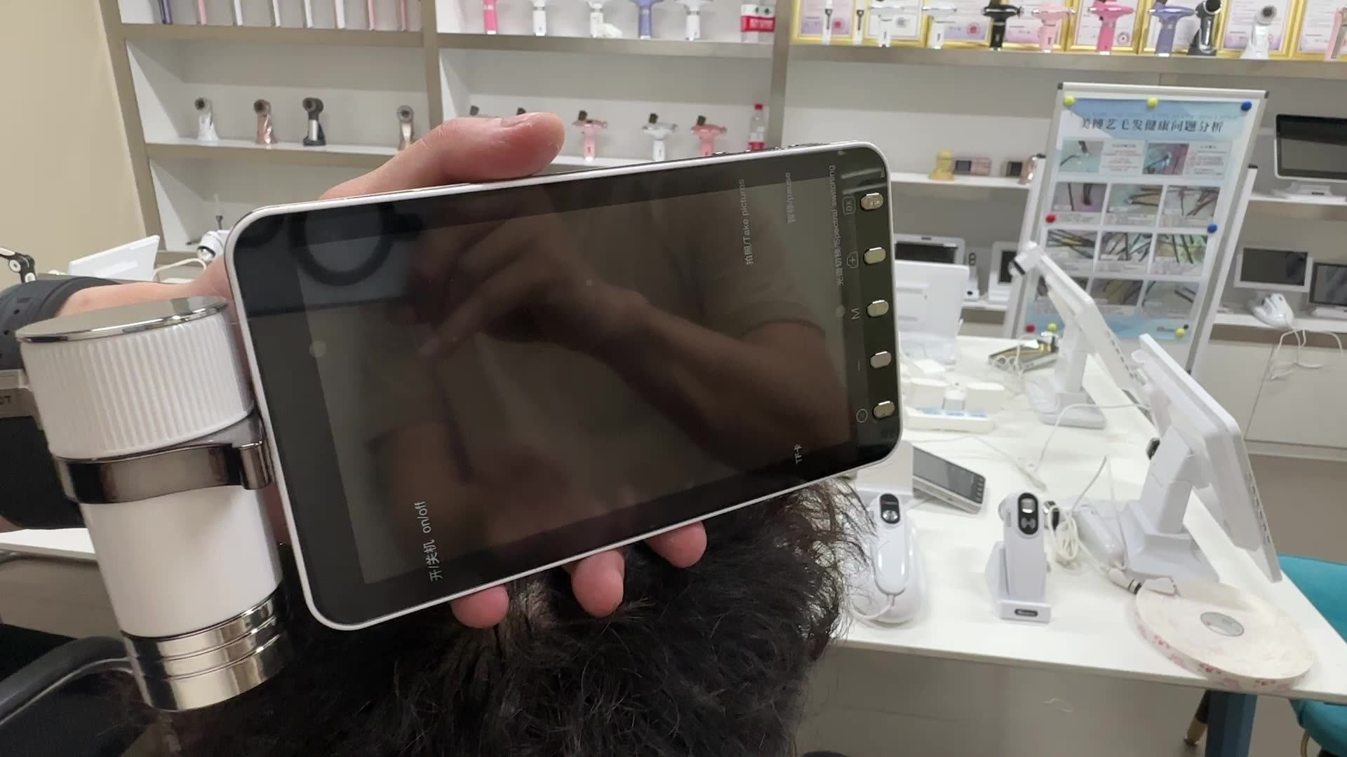 Meiboyi Portable Hair Follicles Detector Trichoscope Hair 3 Gen Scalp ...