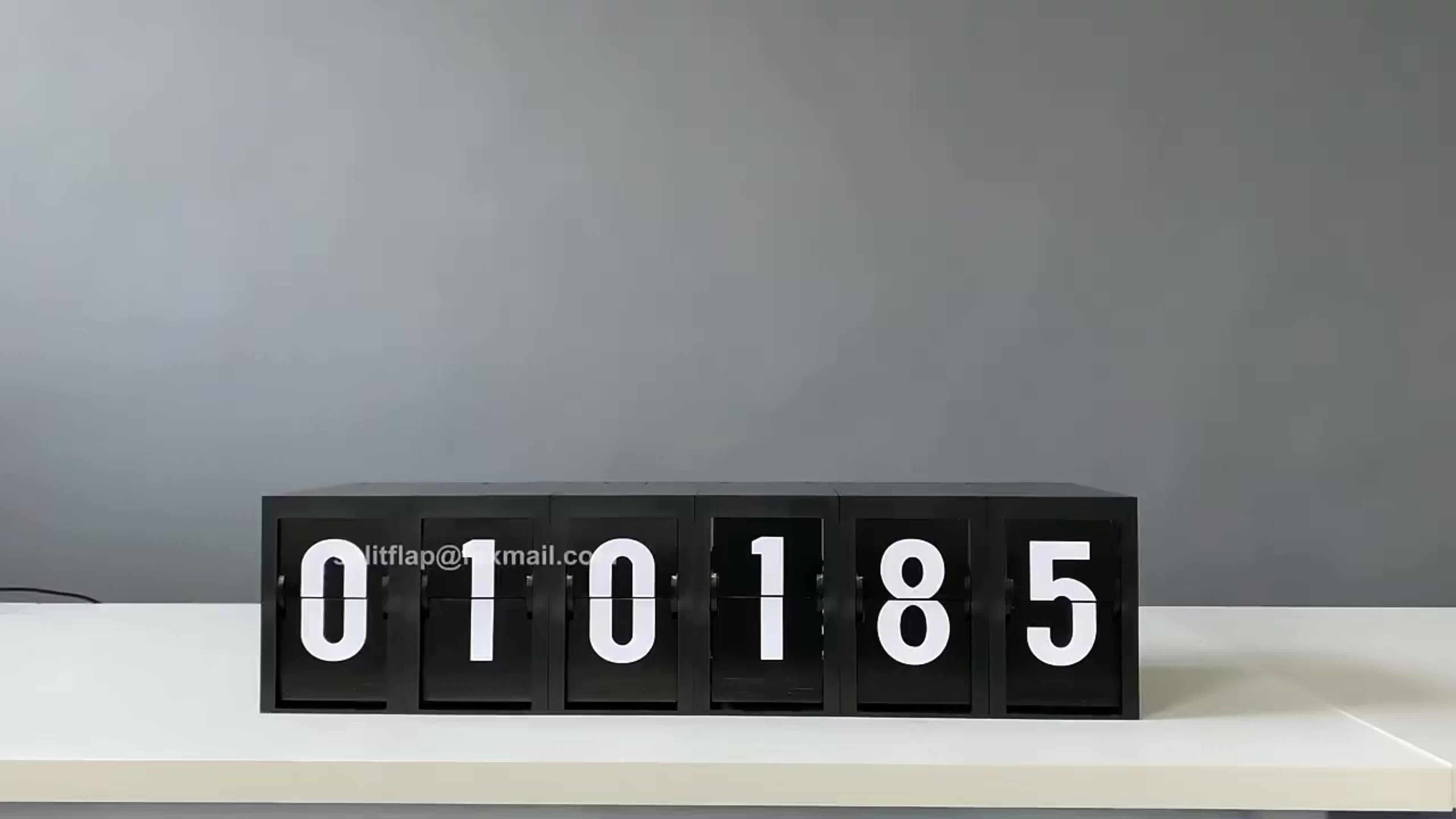 Number Flap Counter Split Flap Numbering System Counter - Buy Numbering ...
