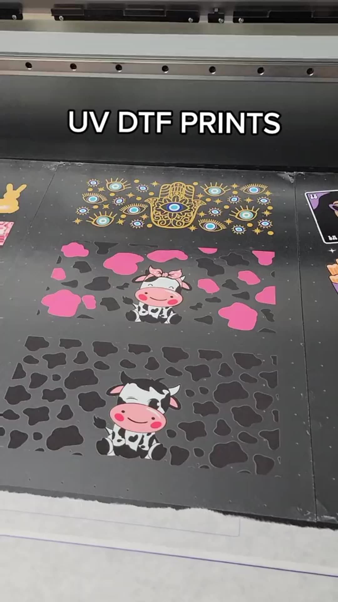 Famous Cartoon Custom Design Uv Dtf Transfer Sticker Uv Dtf Pegatina ...