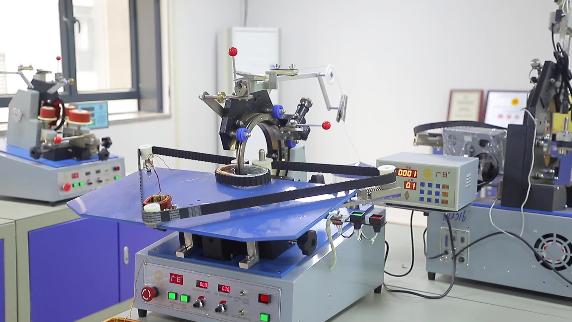 Belt Type Rectangular Coil Winding Machine Motor Coil Automatic Winding ...