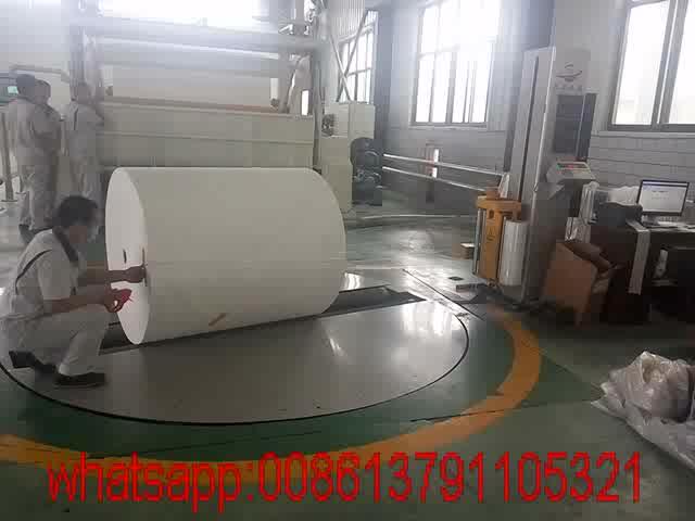Reel Wrapper/paper Roll Wrapping/cylindrical Stretch Film Wrapping ...