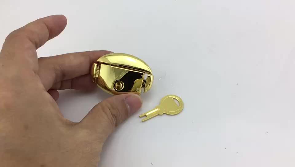 Zinc Alloy Oval Press Lock With Key For Wooden Box Wholesale - Buy ...