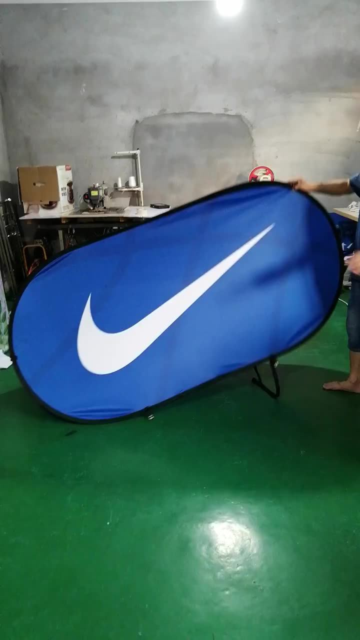 1x2m Pop Frame Banners Vertical Dye Sublimation Exhibition Outdoor ...