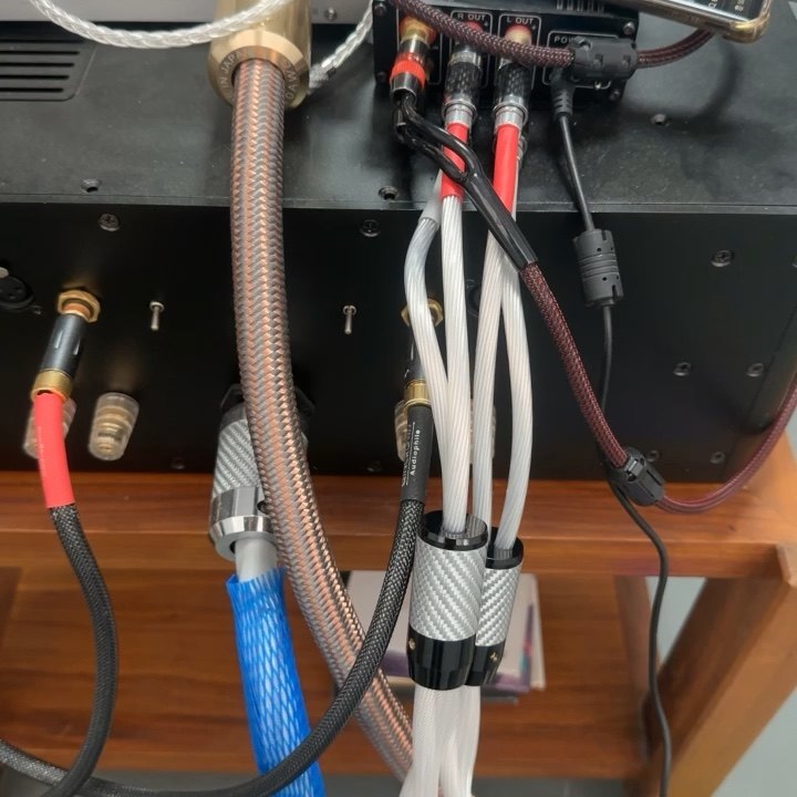 Upgraded Version 5nocc Pure Silver Speaker Cable Hi-end Audio Amplifier ...