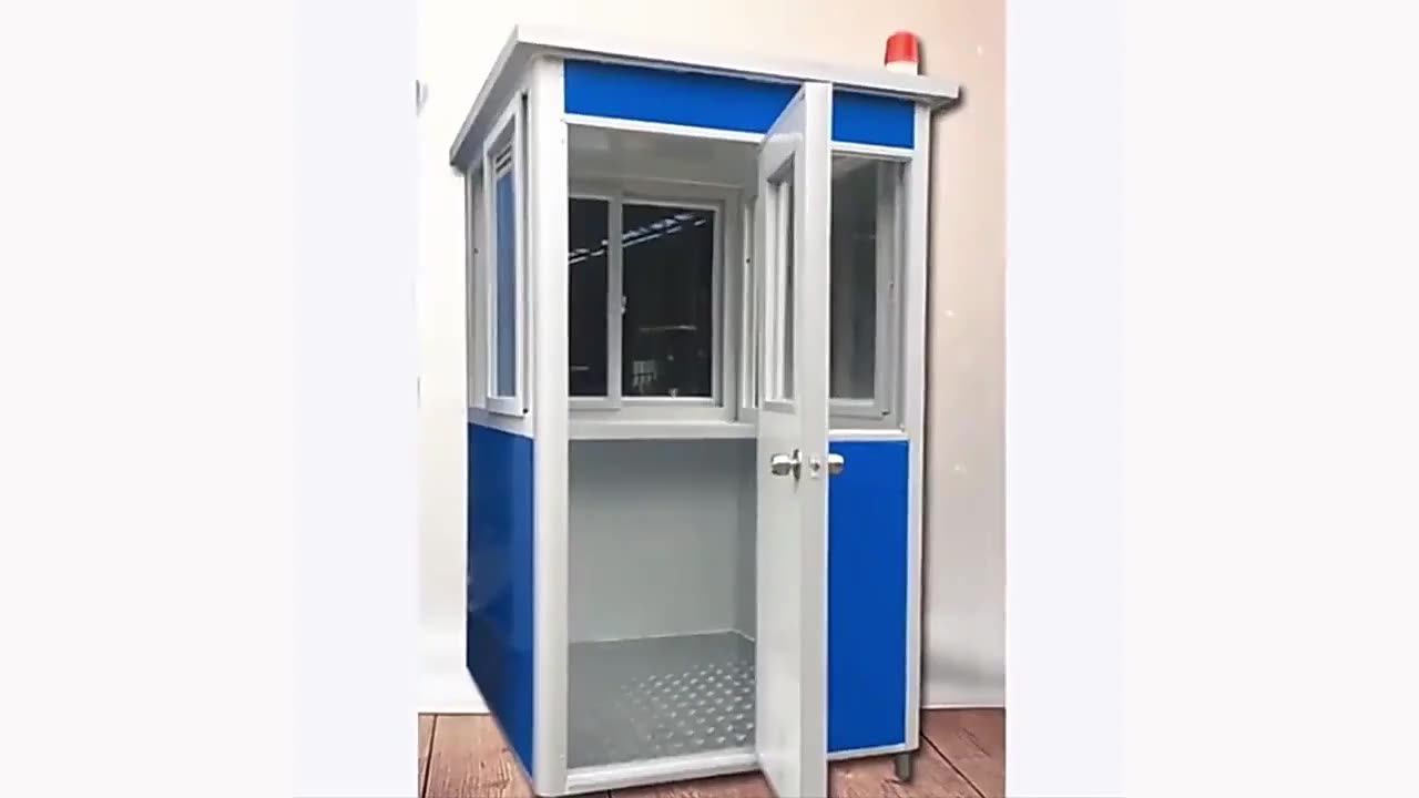 Stainless Steel Door Mgo Pvc Floor Prefabricated Sentry Box Price 30 ...