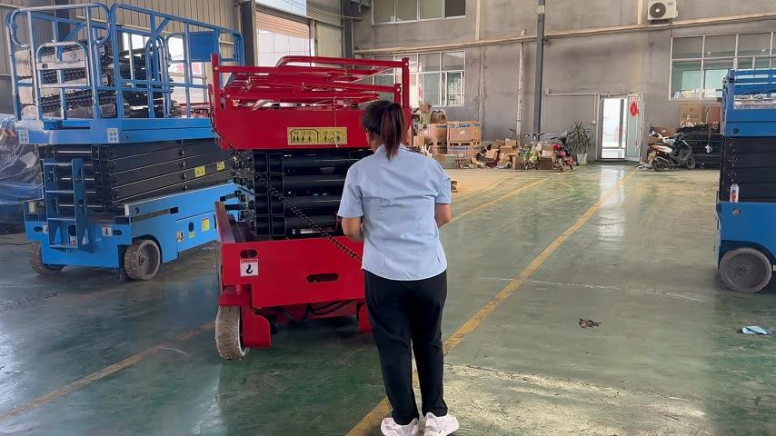 High Quality Self Propelled Electric Scissor Lift Hydraulic Platform ...