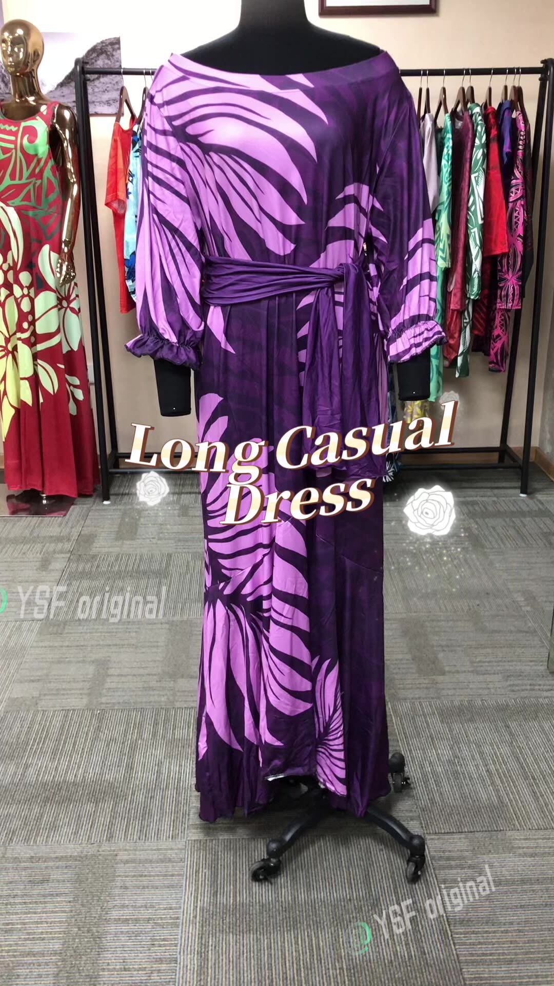 2022 Fall New Polynesian Puletasi Prom Dress Pacific Island Design ...