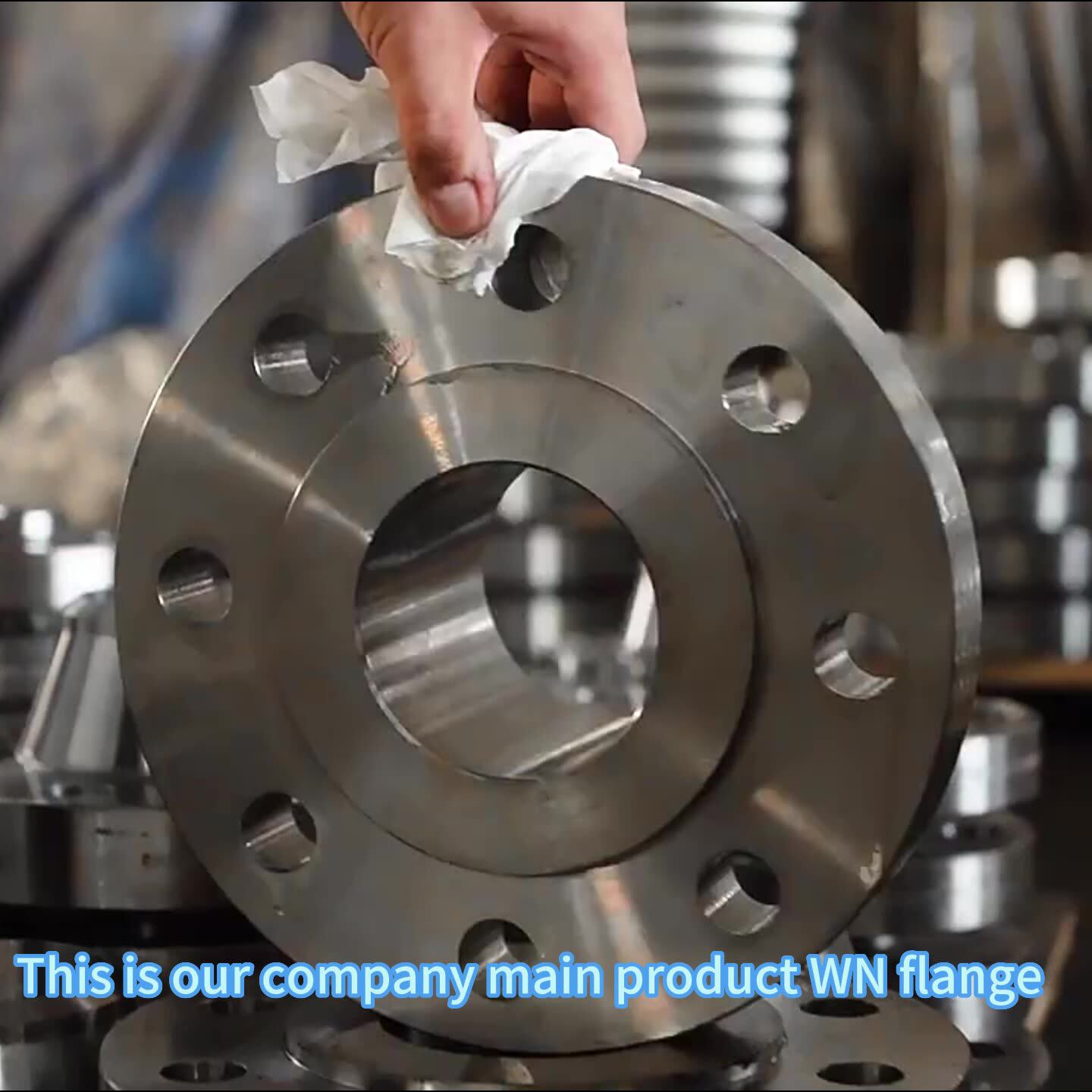 Asme/ansi/din Welding Neck Flange Wn Flange Raised Face Sch40/80/160 ...